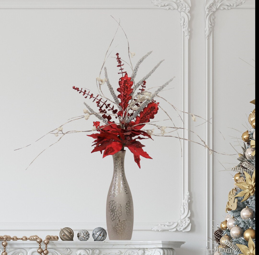 RAVISHING RED PLUS - Jeweled Arrangement - 44" - Etsy