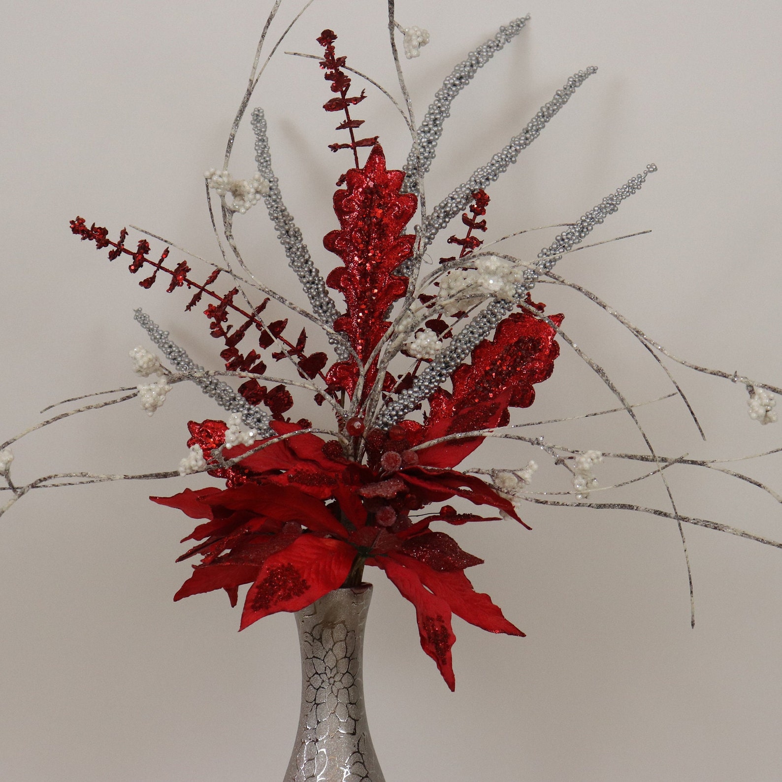 RAVISHING RED PLUS - Jeweled Arrangement - 44" - Etsy