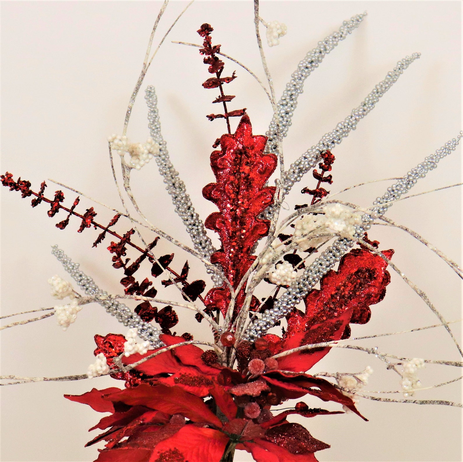 RAVISHING RED PLUS - Jeweled Arrangement - 44" - Etsy