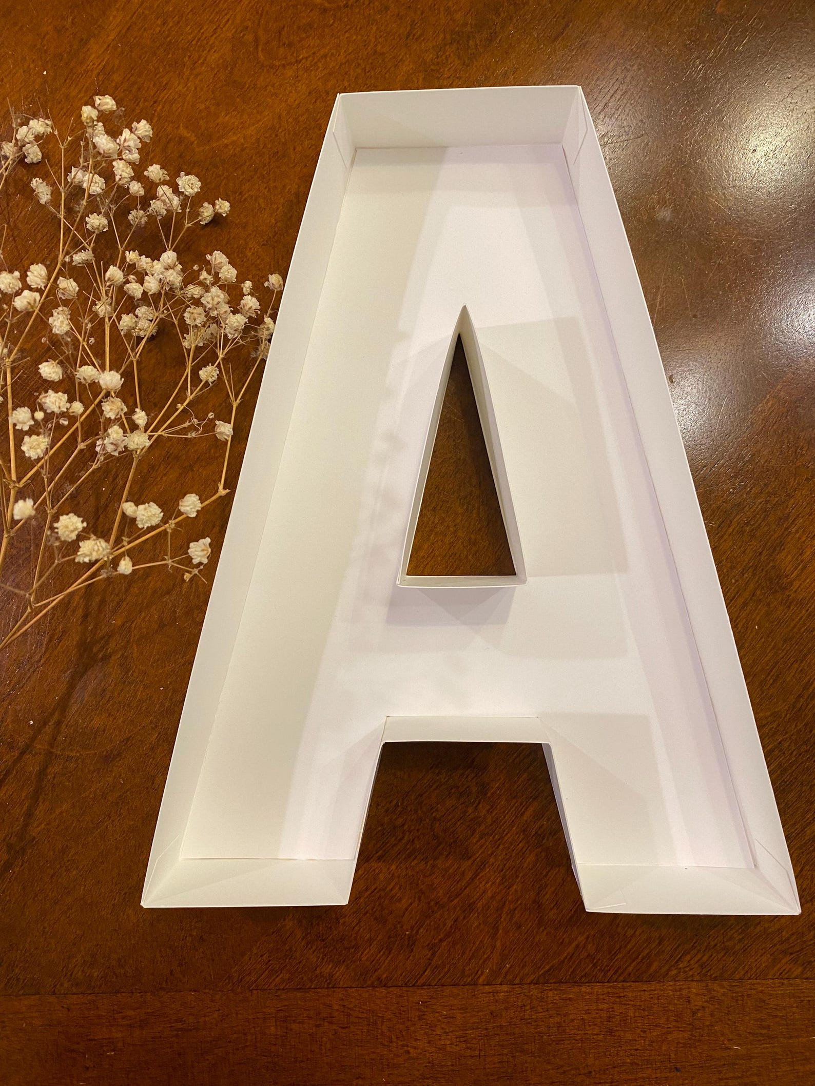 Fillable Box Letter A, Charcuterie Board, Fillable Try, size 10 Inches ...
