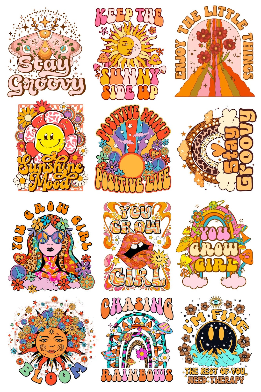 Two Sheets of Groovy Resin Inserts, Colored Resin Inserts, Resin Sheet ...