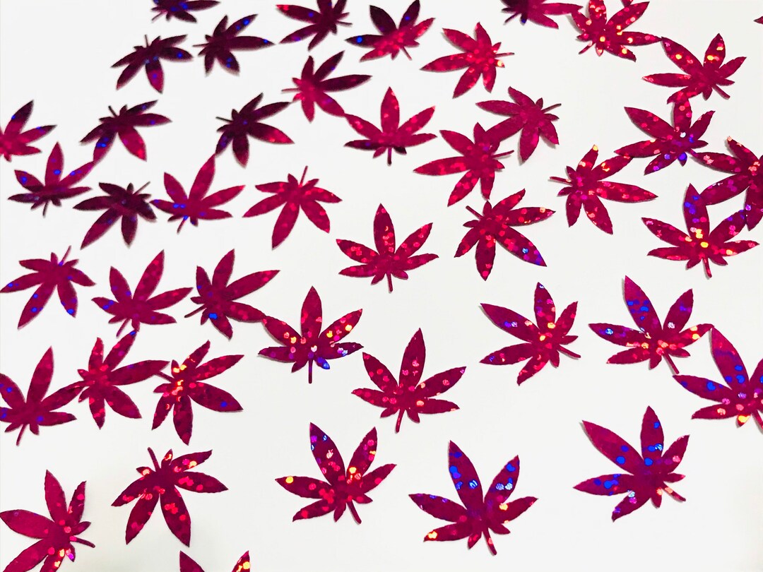 Cannabis Confetti Marijuana Confetti Foil Confetti 420 - Etsy