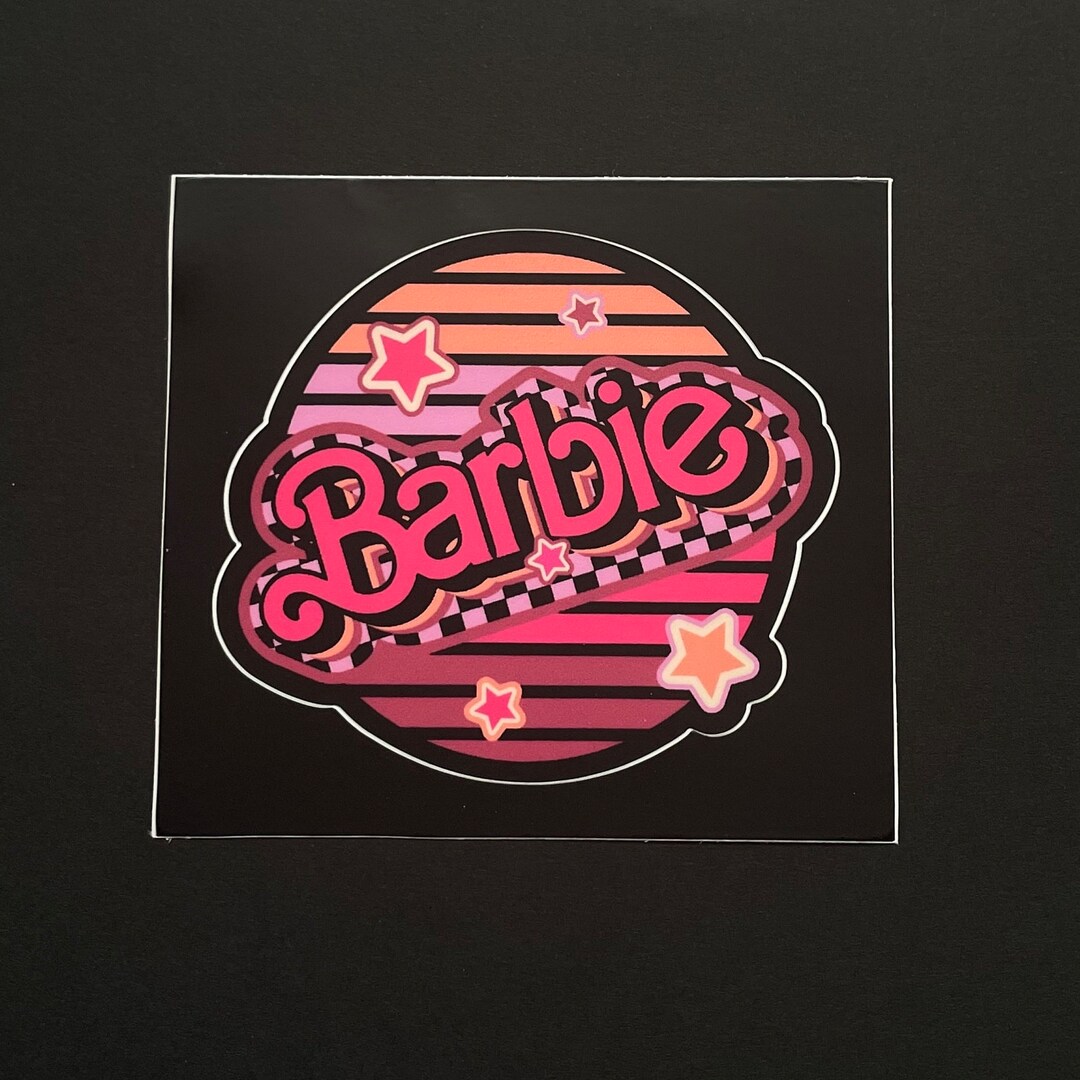 Retro Girl Sticker, Vinyl Waterproof Sticker Decal, Sticker Decal for ...
