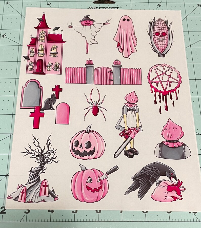 Pink-a-boo 2 Resin Inserts in Color Colored Resin Inserts - Etsy