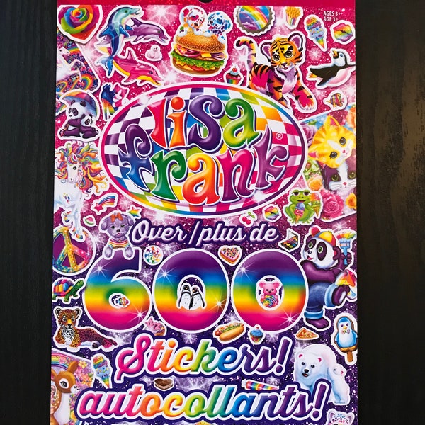 Lisa Frank Stickers - Etsy