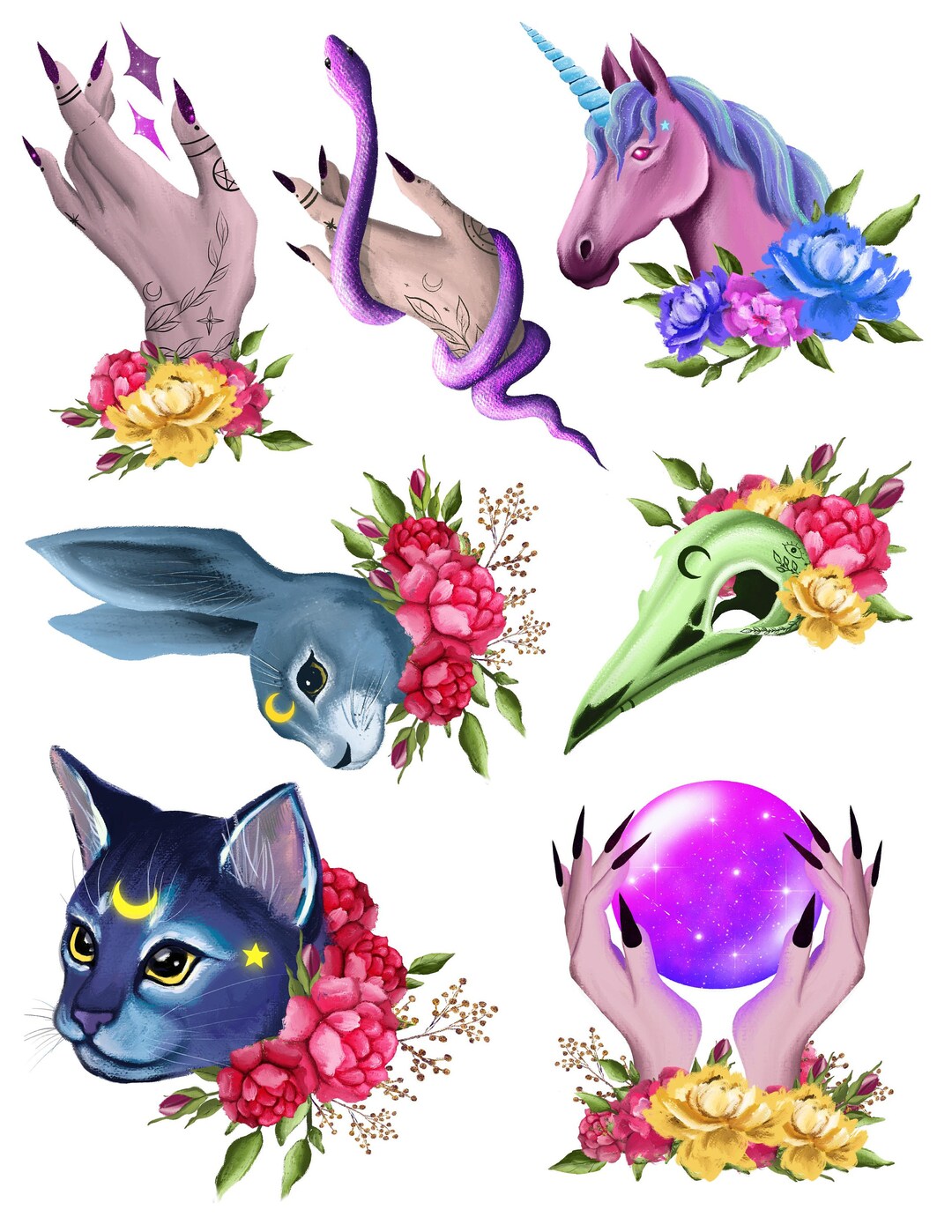 Magical Resin Inserts in Color, Resin Inserts, Colored Resin Inserts ...