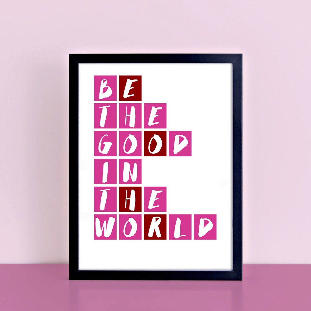 Motivational Quote Home Decor | Typography Print | Inspirational Quote ...