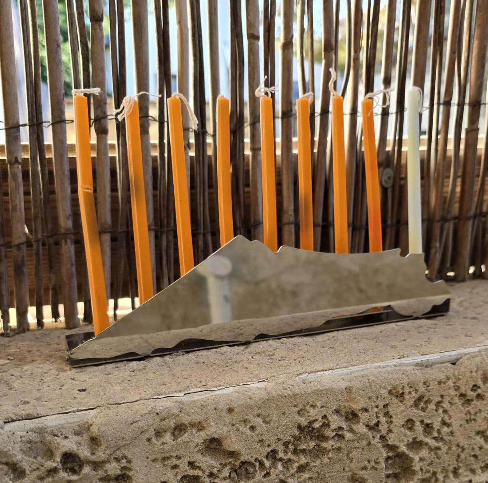 Shining Israel Chanukiah - Jewish Menorah Gift - Express Shipping is ...