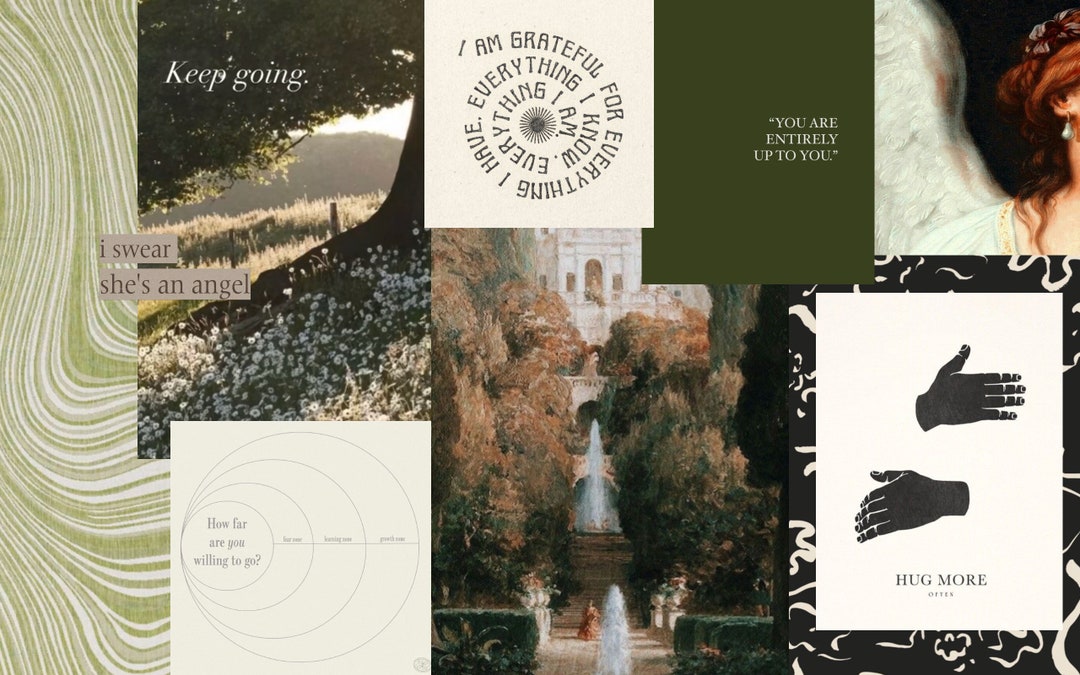 Collage Desktop Wallpaper - Etsy