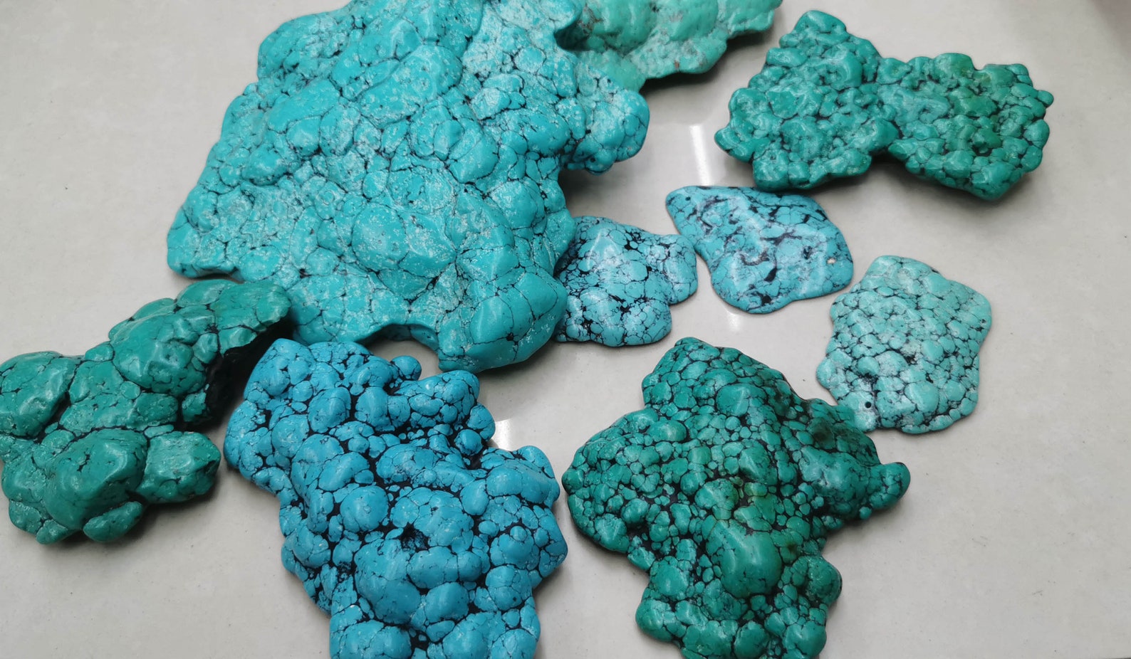 Large Pendant 50-100mm4 Rough TURQUOISE Stone - Etsy