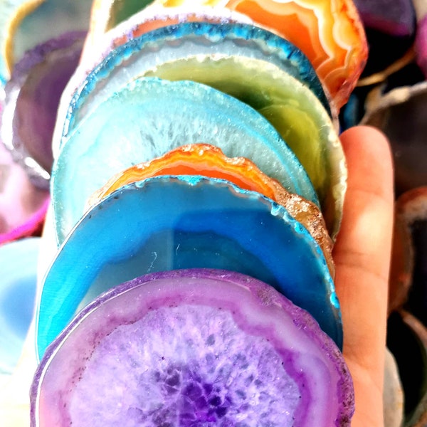 Brazilian Agate Slice - Etsy