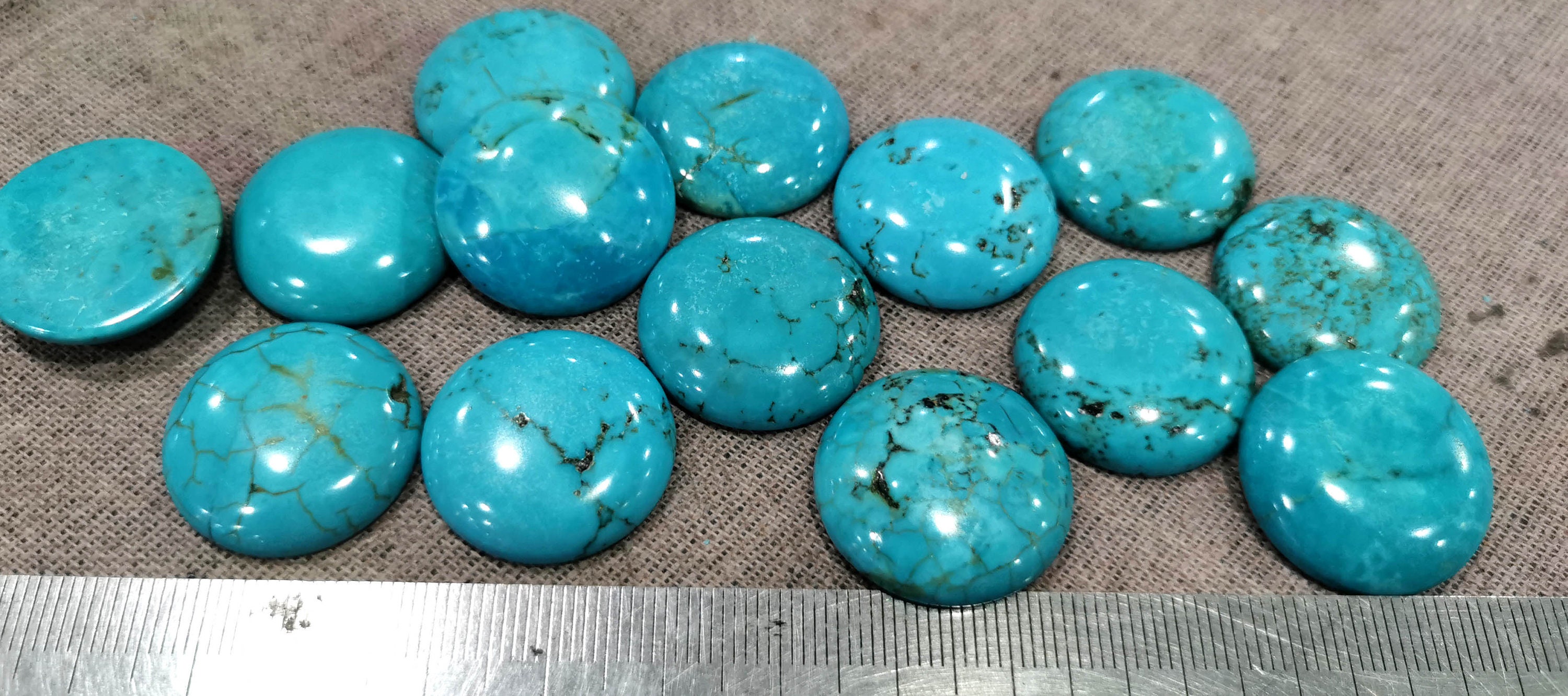 Cream White Turquoise Matrix Turquoise Cabochons Gemstone 4mm - Etsy