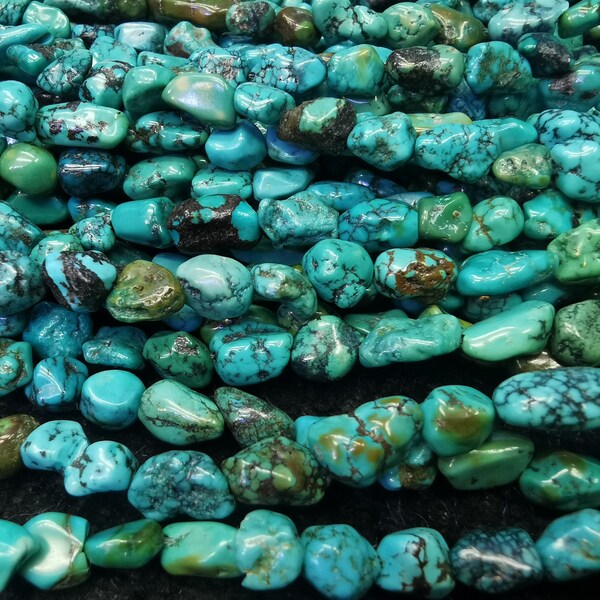 Real Turquoise Beads - Etsy