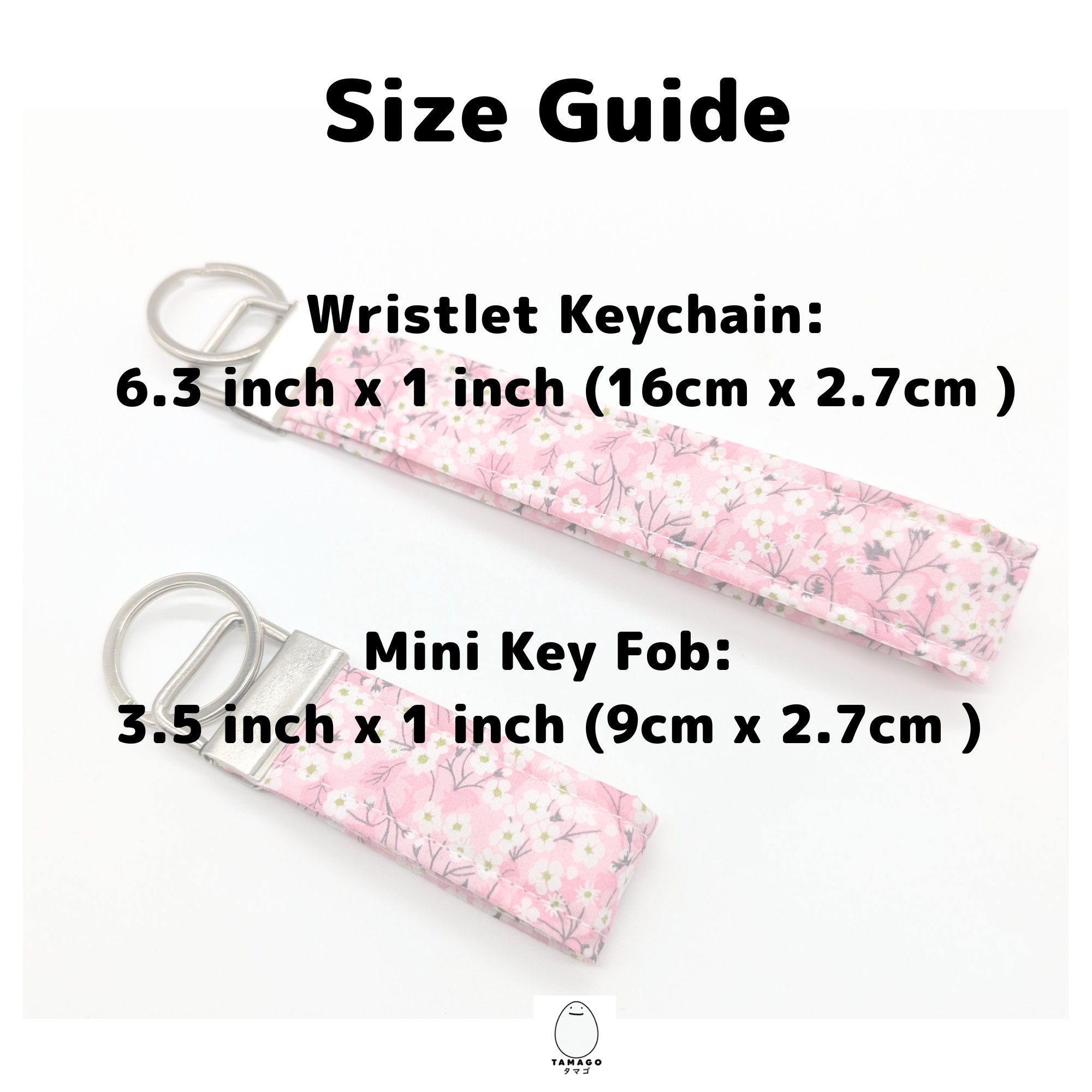 Kawaii Cat & Dog Key Fob, Soft Touch Fabric Wristlet Keychain With ...