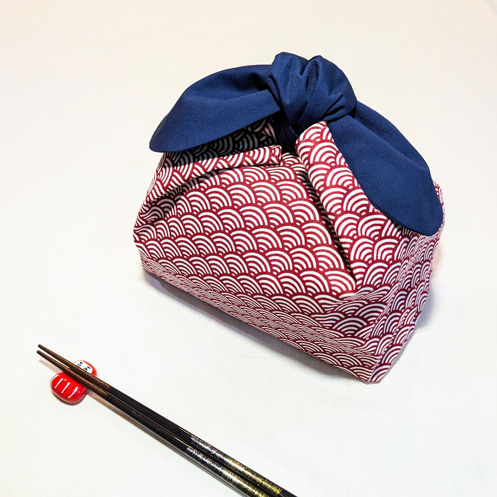Japanese Bento\ Lunch Bag, Japanese Wave, Eco-friendly, Reusable Bag ...