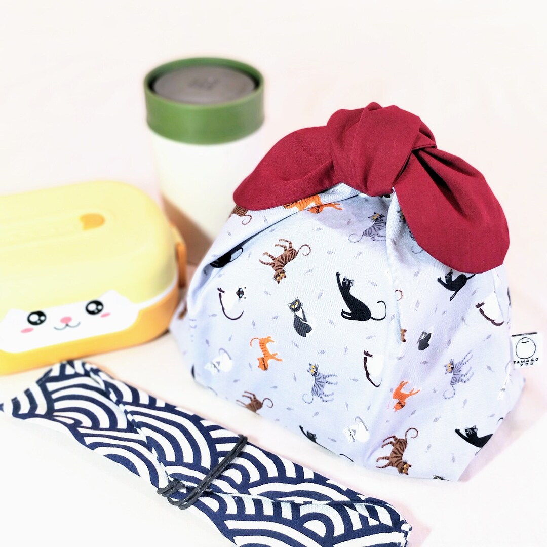 Japanese Bento\ Lunch Bag, Eco-friendly, Reusable Bag, Optional ...