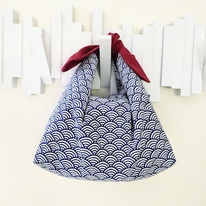 Japanese Bento\ Lunch Bag, Japanese Wave, Eco-friendly, Reusable Bag ...