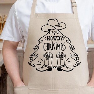 Cowboy Christmas Svg, Eps Howdy Christmas Cowboy Boots Svg Printable ...