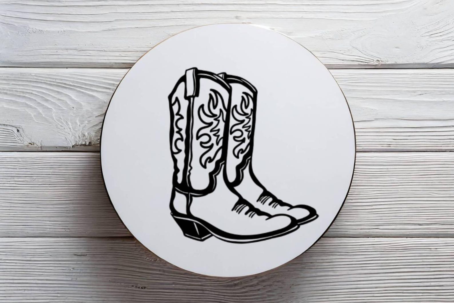 Cowboy Boots SVG Western Boots Printable File Cut File PNG Wild West ...