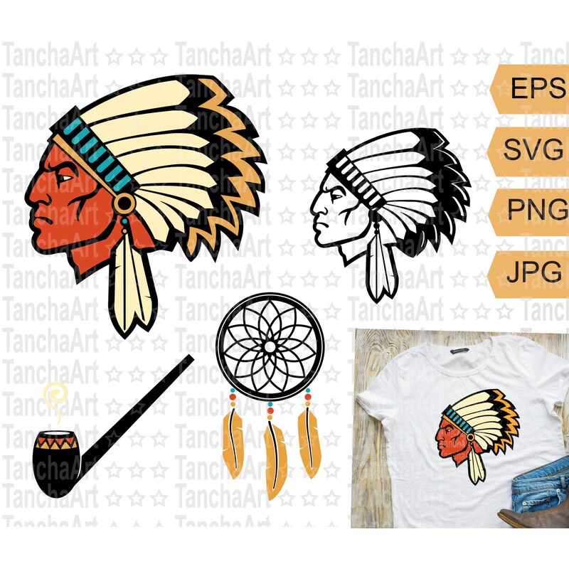 American Indian - Etsy
