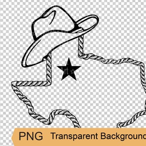 Texas SVG Bundle Texas Rope Frame Texas Cowboy Hat Cut File for Cricut ...