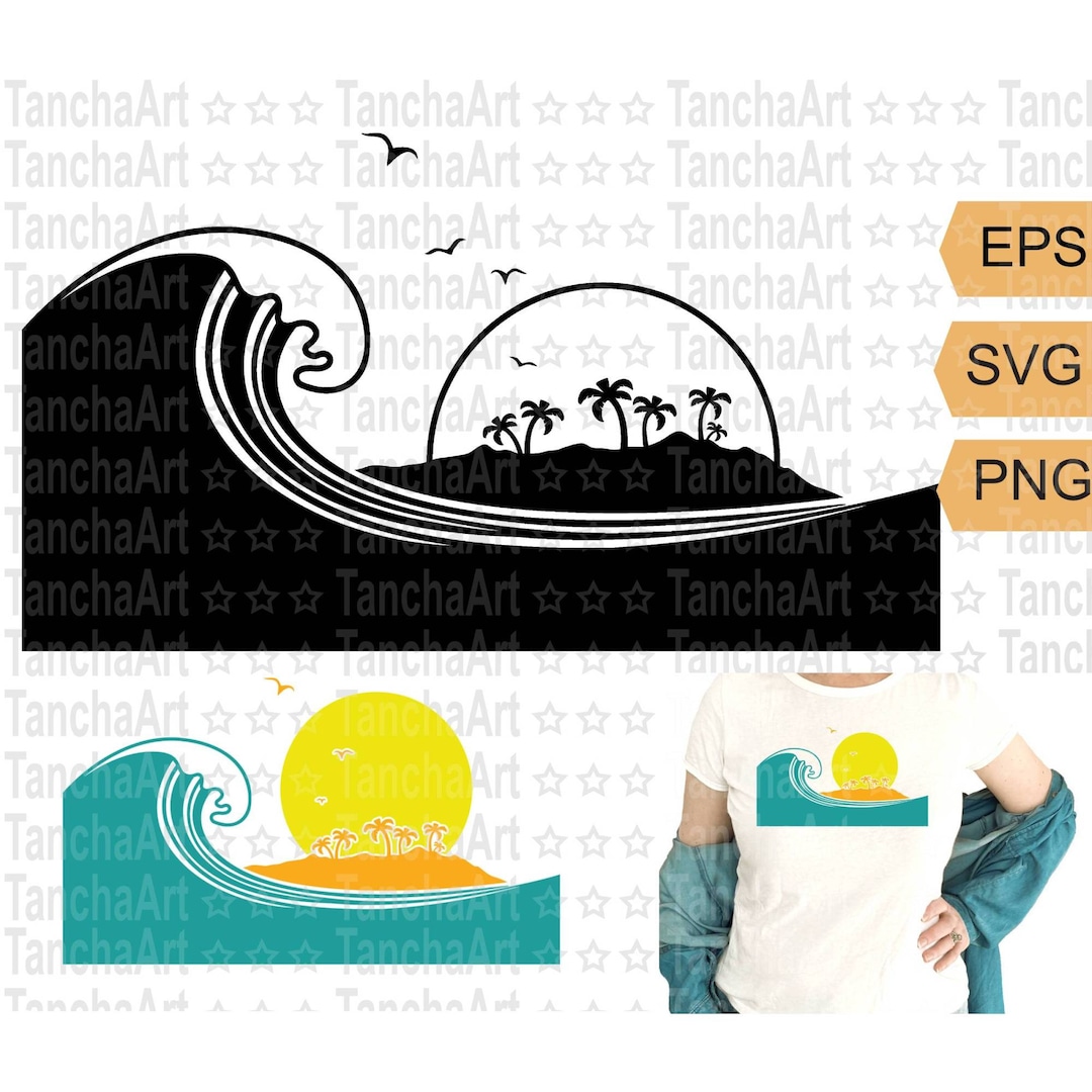 Sea Waves Svg Ocean Waves Svg Cut File Cricut Beach Svg - Etsy Australia