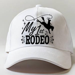 My First Rodeo SVG Cut File Cowboy & Wild Horse Svg Png for Cricut ...