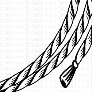 Rope Frame Border SVG, Rope Clip Art Printable Cowboy Western Rodeo ...