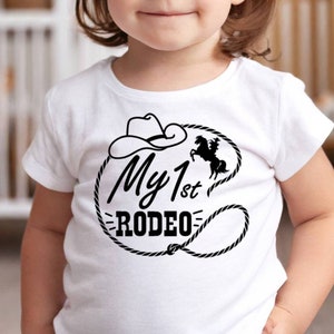 My First Rodeo SVG Cut File Cowboy Svg Png for Cricut First Birthday ...