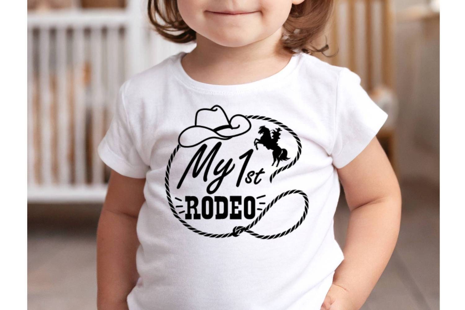 My First Rodeo SVG Cut File Cowboy Svg Png for Cricut First Birthday ...