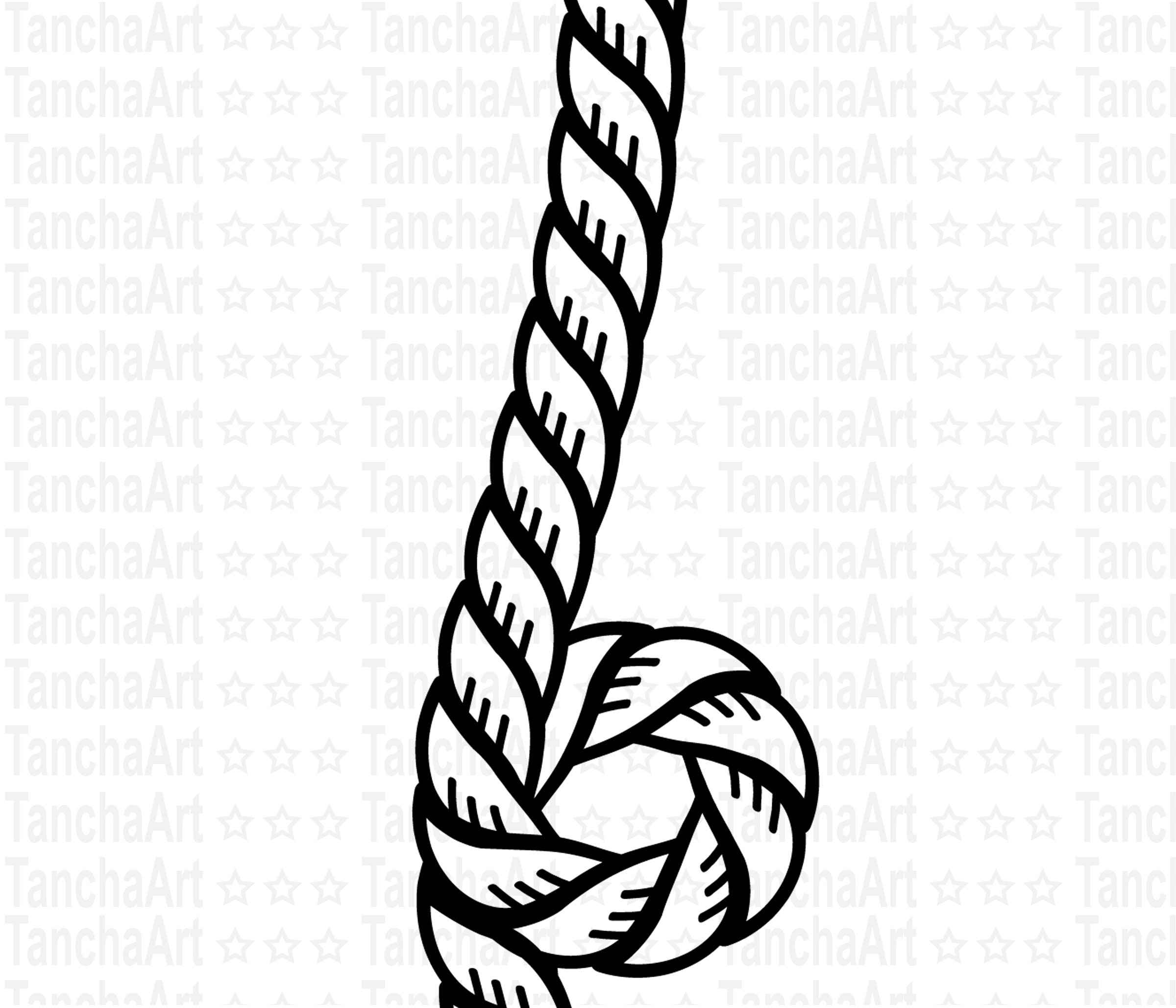 Rope Frame Border SVG Rope Clip Art Printable Cowboy Western | Etsy