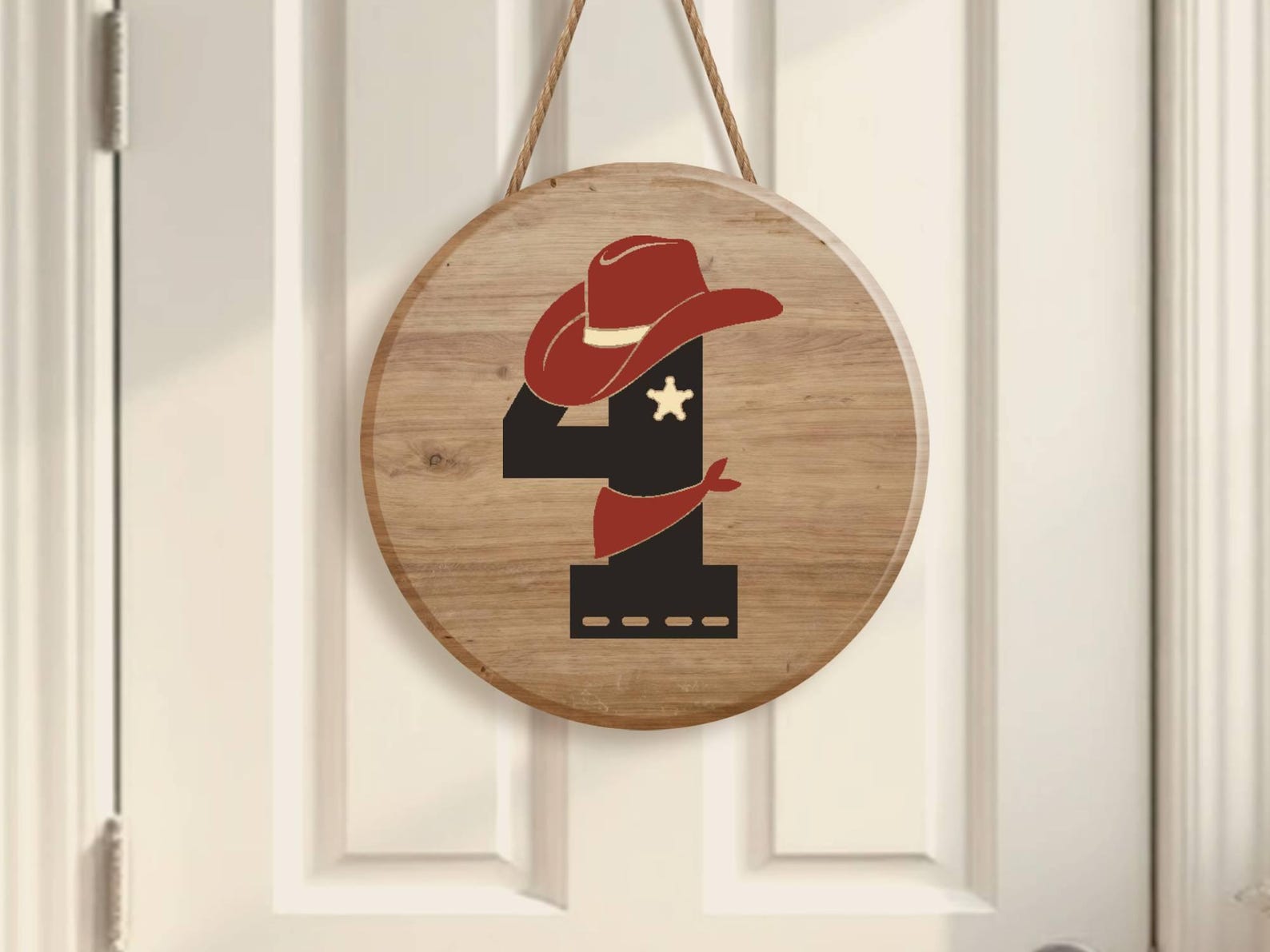 Cowboy Numbers SVG Bundle | Western Birthday Number | Rodeo Hat Clipart ...