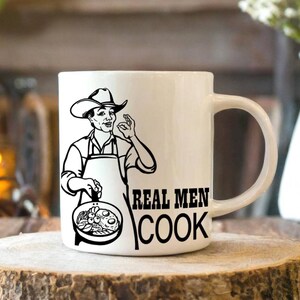 Cowboy Kitchen Art SVG Chef Man Cooking Printable Cut File SVG PNG Jpg ...