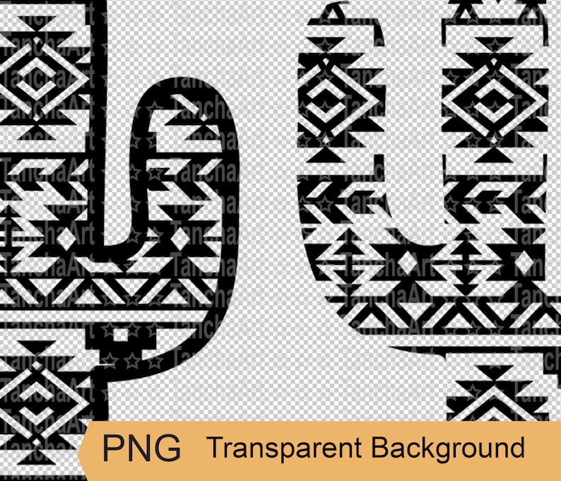 Cactus Aztec Pattern SVG Bundle Instant Download Cut File for Cricut ...