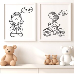 Girl SVG Bundle Cut File for Cricut Cute Girl Active Lifestyle Clipart ...