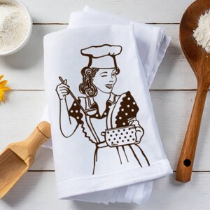 Retro Woman SVG Housewife Cooks SVG PNG Printable Cut File for Cricut ...
