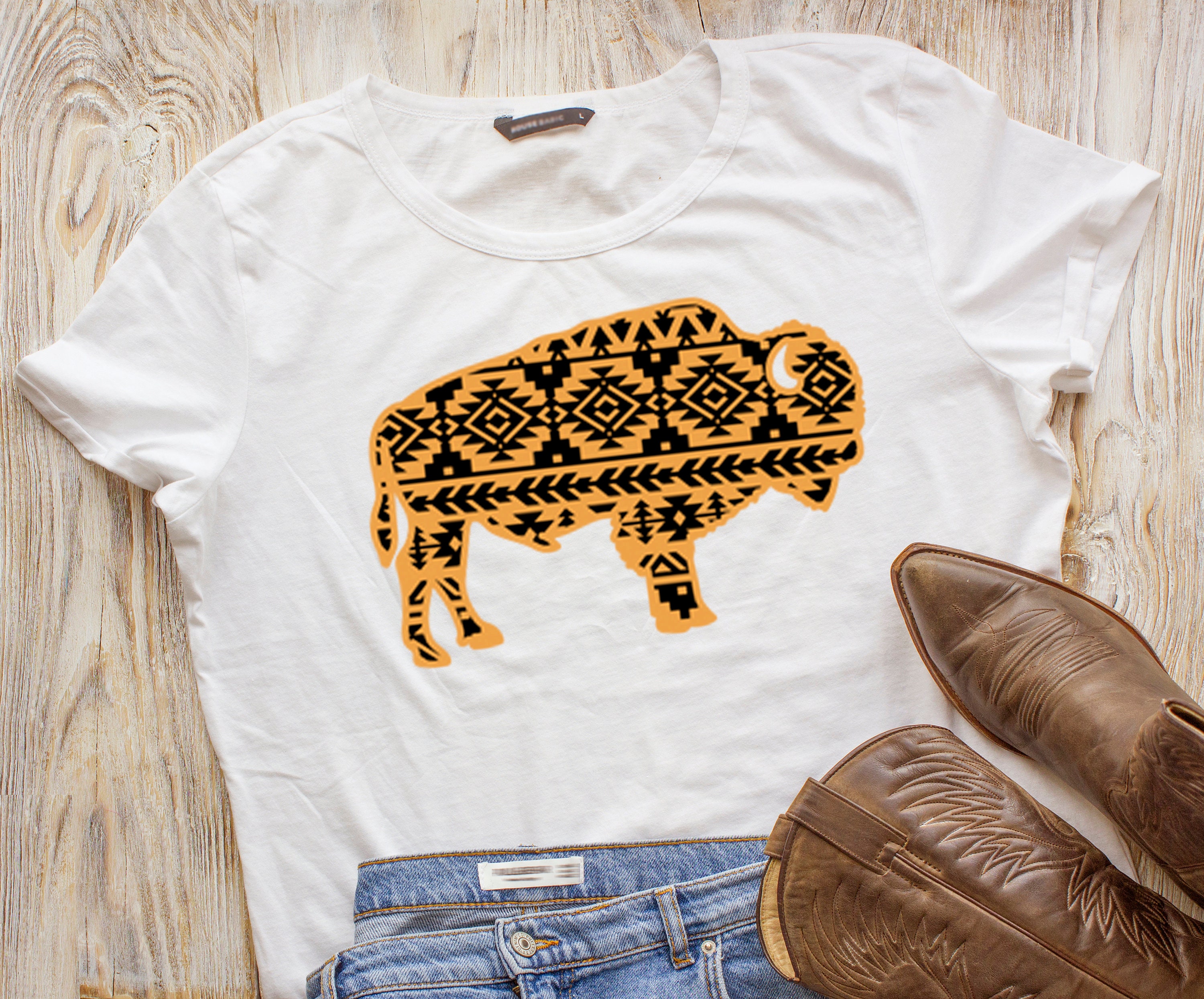 Bison Aztec Svg Bison Tribal Pattern SVG Bundle Print Art Cut - Etsy ...