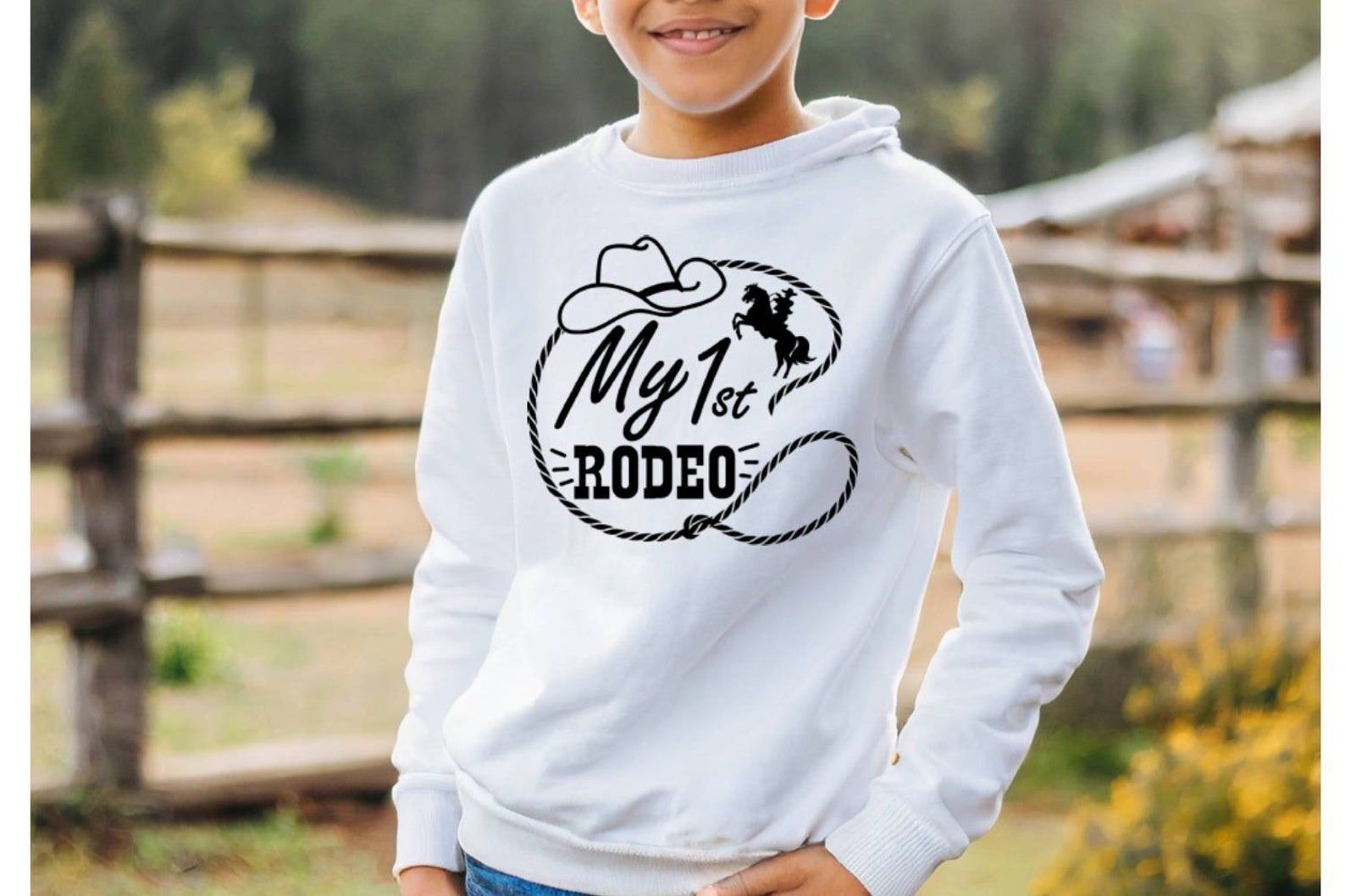 My First Rodeo SVG Cut File Cowboy Svg Png for Cricut First Birthday ...