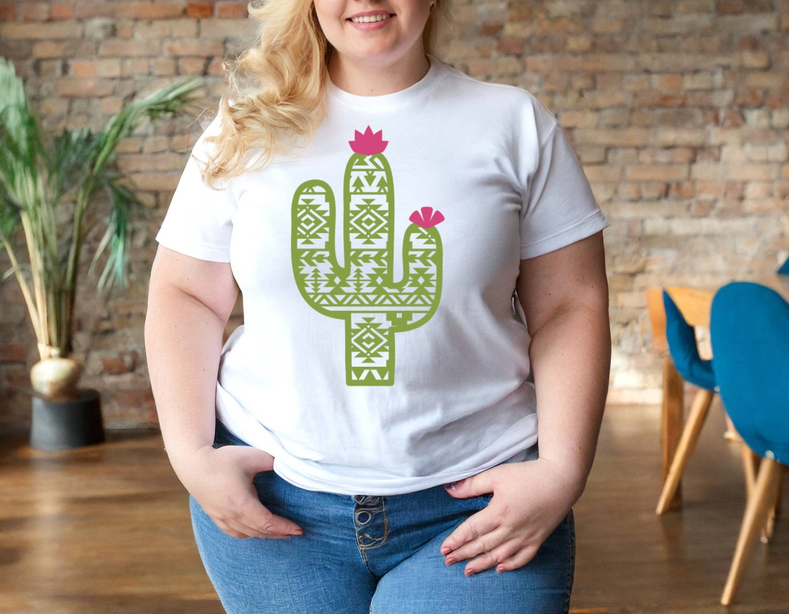 Cactus Aztec Pattern SVG Bundle Instant Download Cut File for Cricut ...