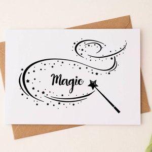 Magic SVG Cut File Magic Wand Clipart SVG PNG Silhouette Printable ...