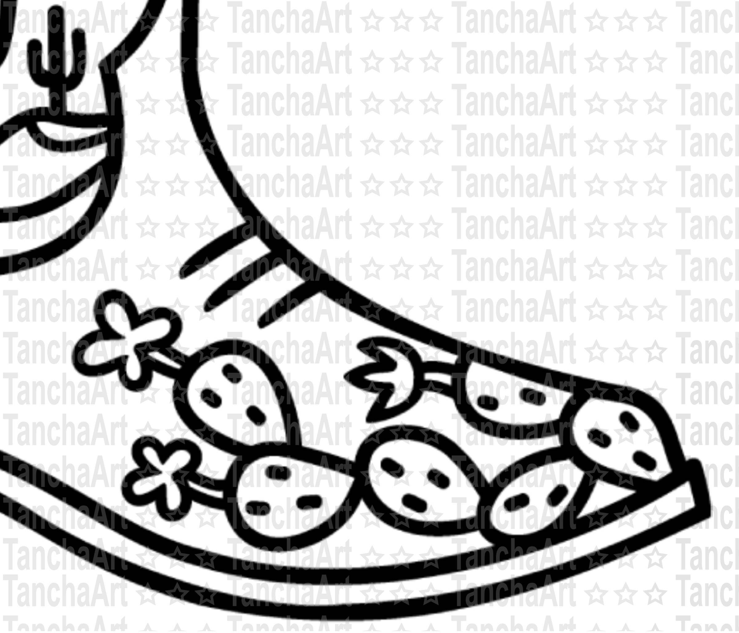 Cowboy Boots Cut File Svg for Cricut Cowboy Boot Printable - Etsy UK