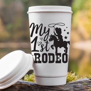 My First Rodeo SVG Little Cowboy SVG PNG Cut File First Birthday ...
