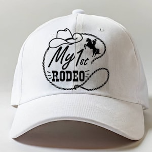 My First Rodeo SVG Cut File Cowboy Svg Png for Cricut First Birthday ...