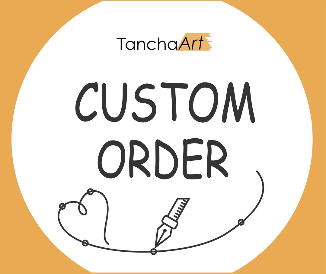 Custom Order Digital File, Custom Order Design SVG, PNG, Convert Image ...