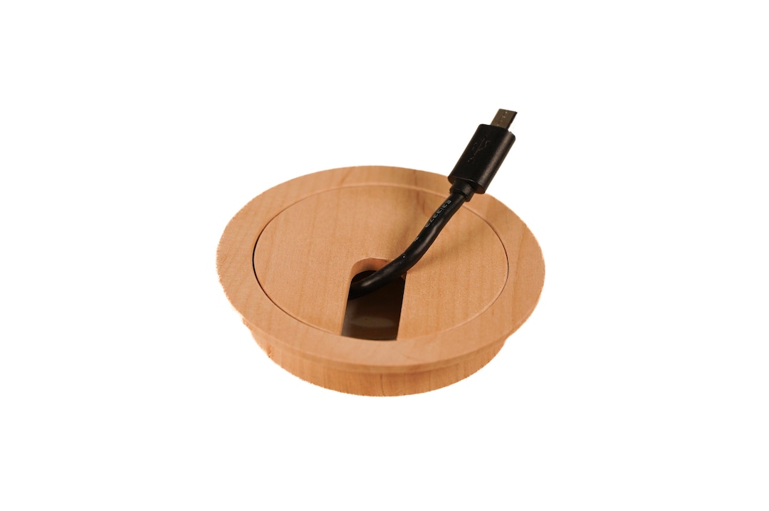 Alder Wood Cable Hole Grommet / Desk Grommet /wire Cable Grommets ...