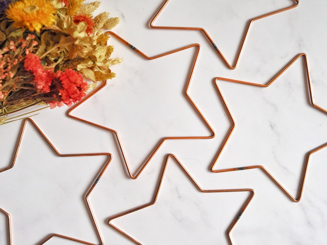 Metal Star Shape. Macrame Frame. for Crafts, Floristry and Dream ...