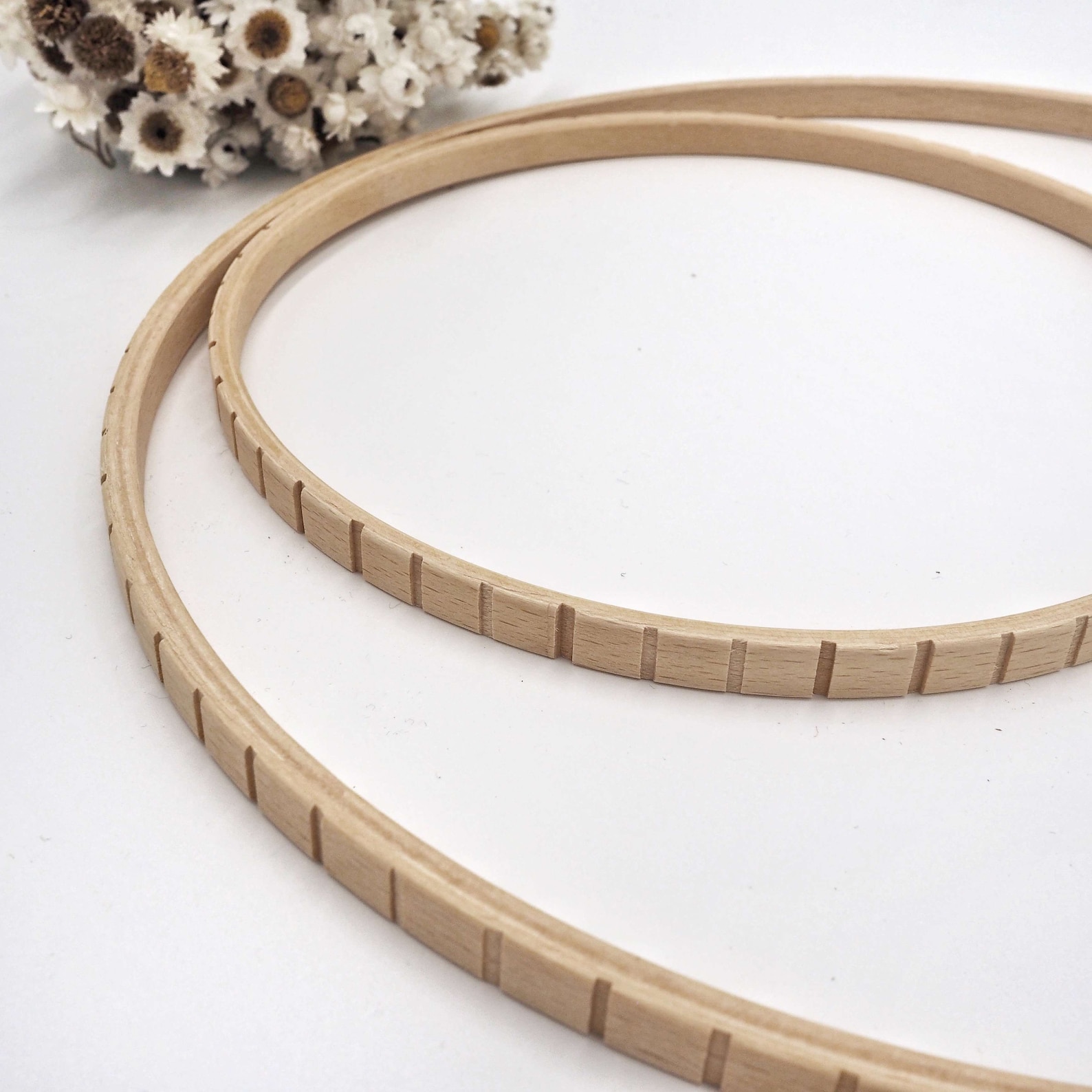 Circular Wooden Weaving Loom Medium and Large Hoop 19cm or | Etsy