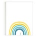 Modern Rainbow Printable Wall Art, Boy and Rainbow Nursery Decor, Boys ...