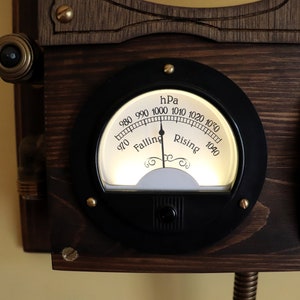 The Climatic Revelator Working Steampunk Weather Forecast Machine - Etsy