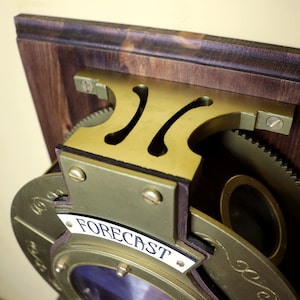 The Climatic Revelator Working Steampunk Weather Forecast Machine - Etsy